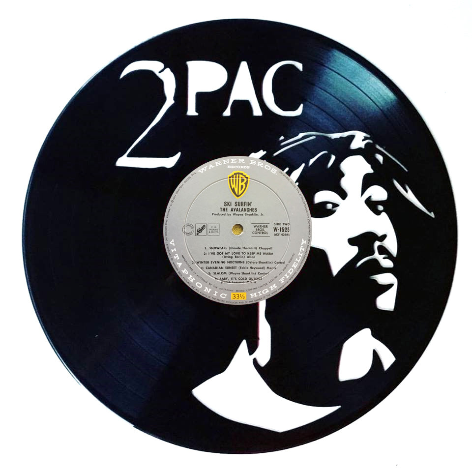 Vinyl Record Art - 2 Pac – BROKEN RECORD