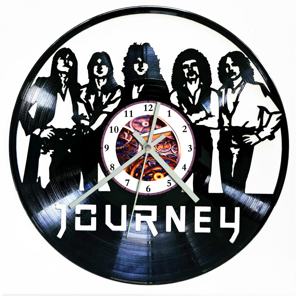 Vinyl Record Clock - Journey – BROKEN RECORD