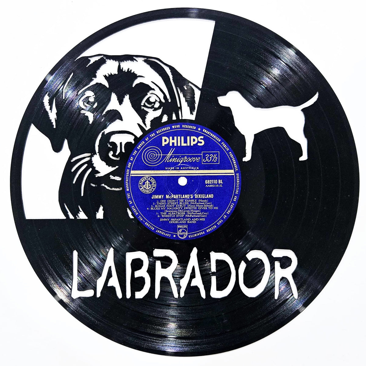 Vinyl Record Art - Labrador – BROKEN RECORD