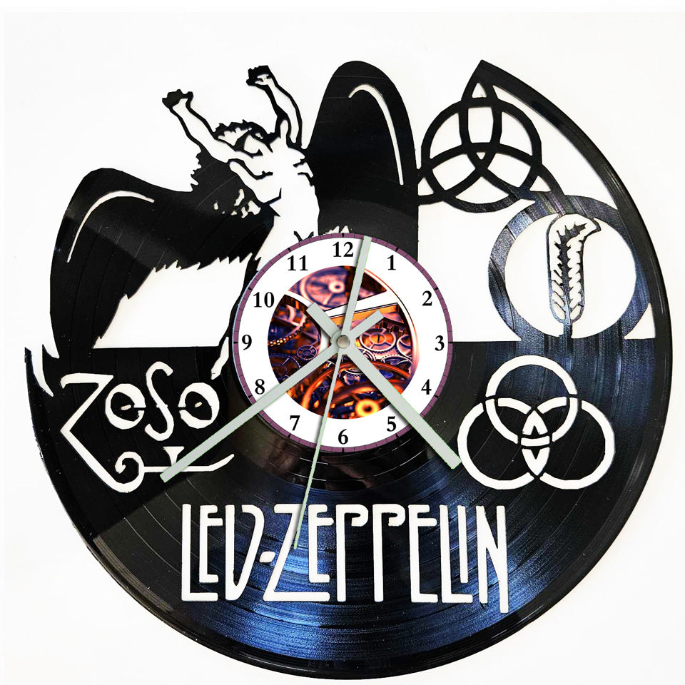Vinyl Record Clock - Led Zeppelin – BROKEN RECORD