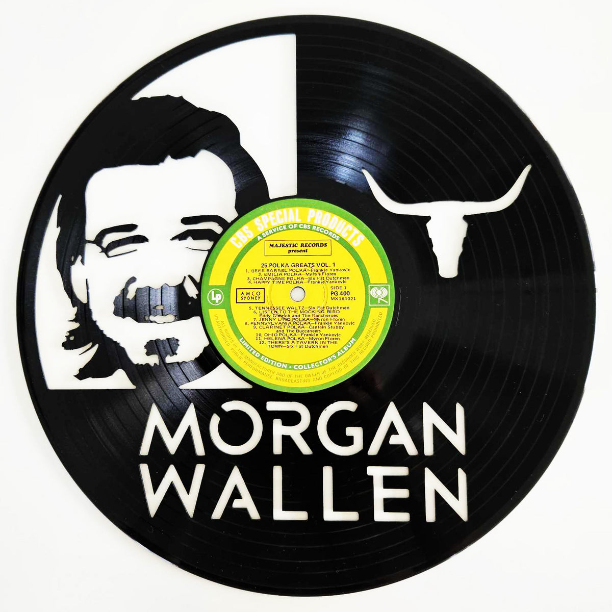 Vinyl Record Art - Morgan Wallen – BROKEN RECORD