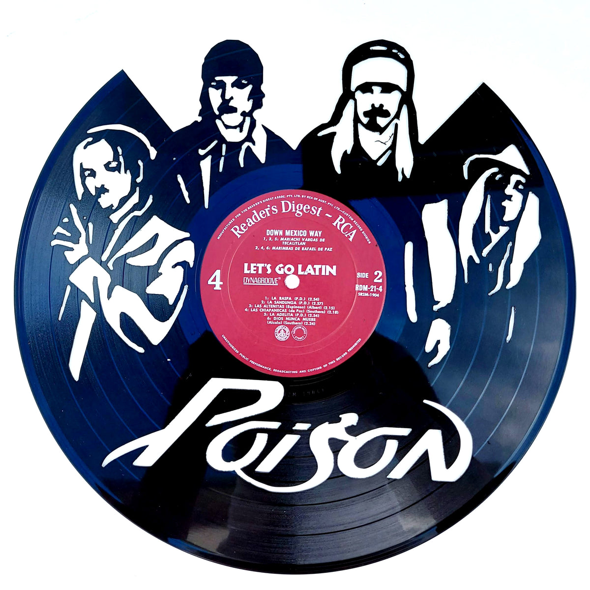 Vinyl Record Art - Poison – BROKEN RECORD