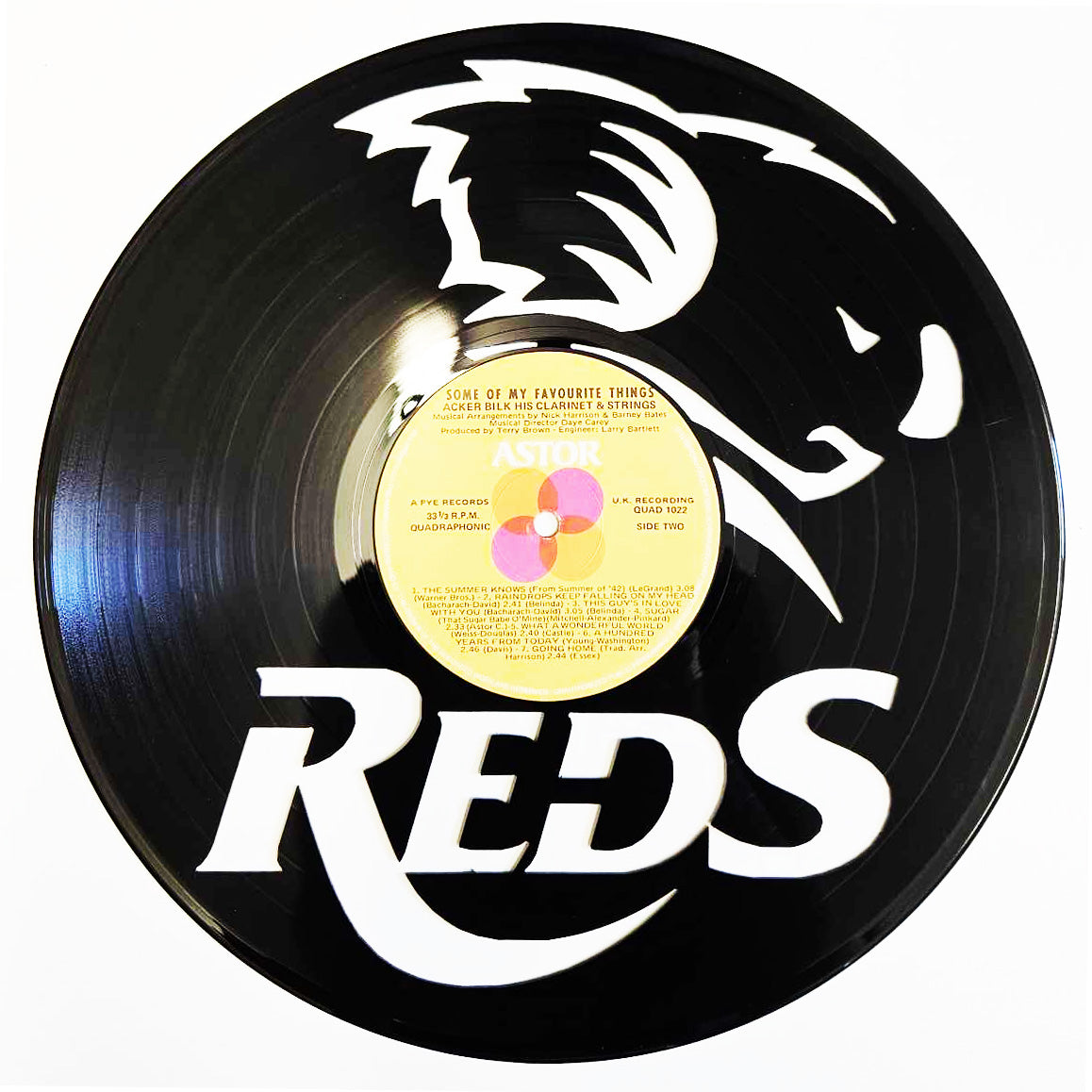 Vinyl Record Art - QLD Reds – BROKEN RECORD