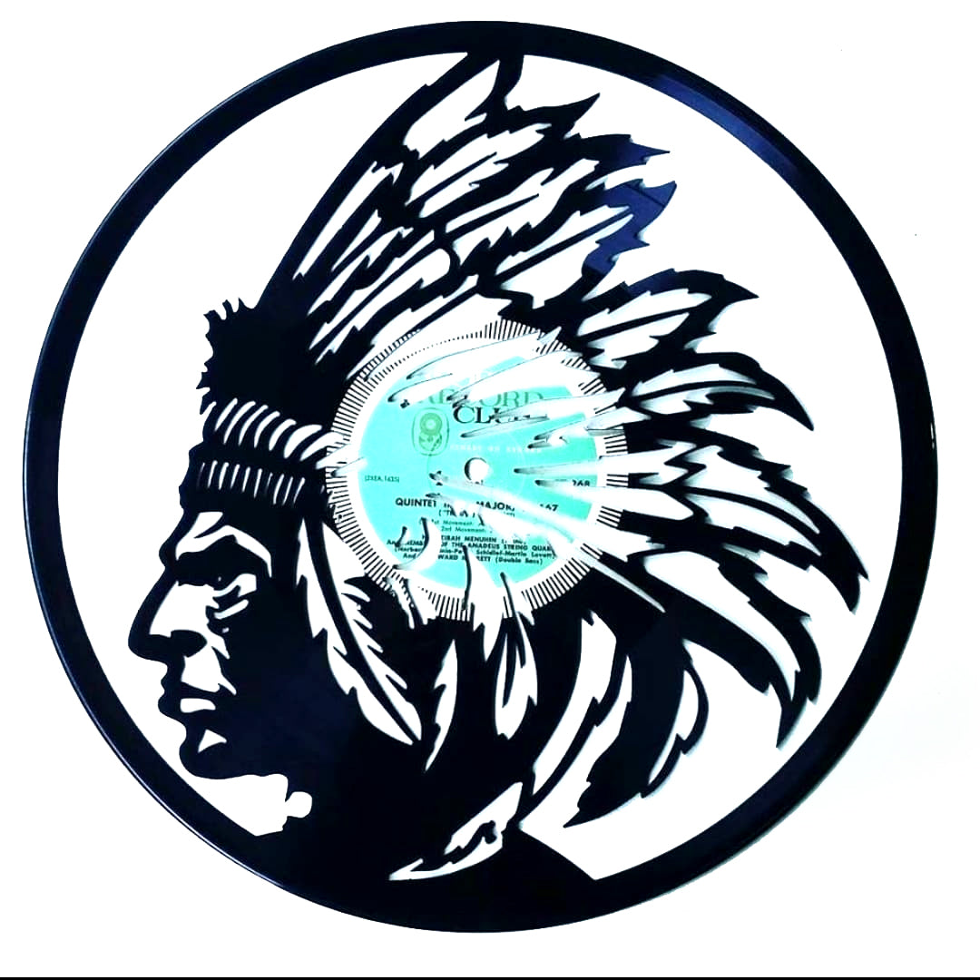 Vinyl Record Art - American Indian – BROKEN RECORD