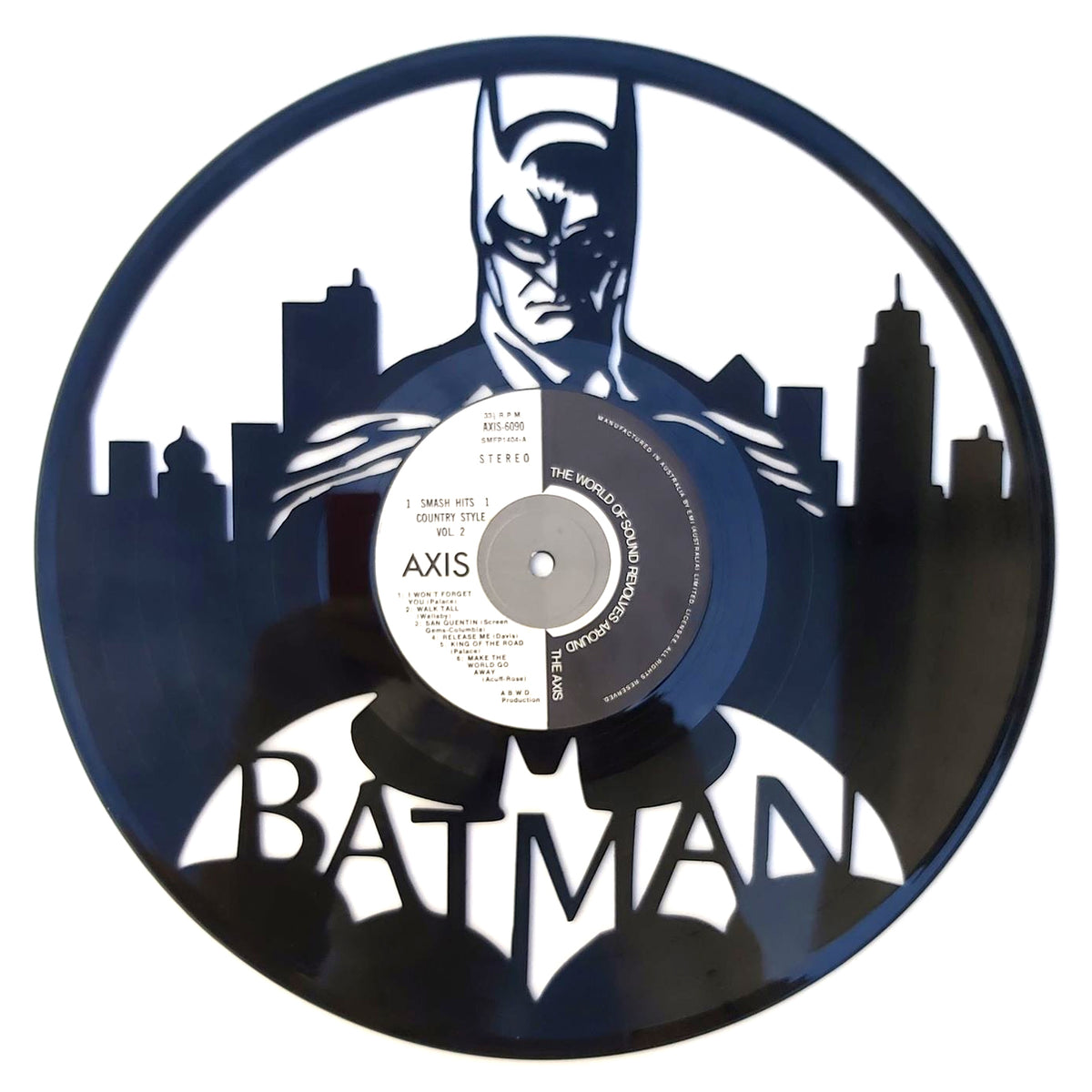 Vinyl Record Art - Batman – BROKEN RECORD