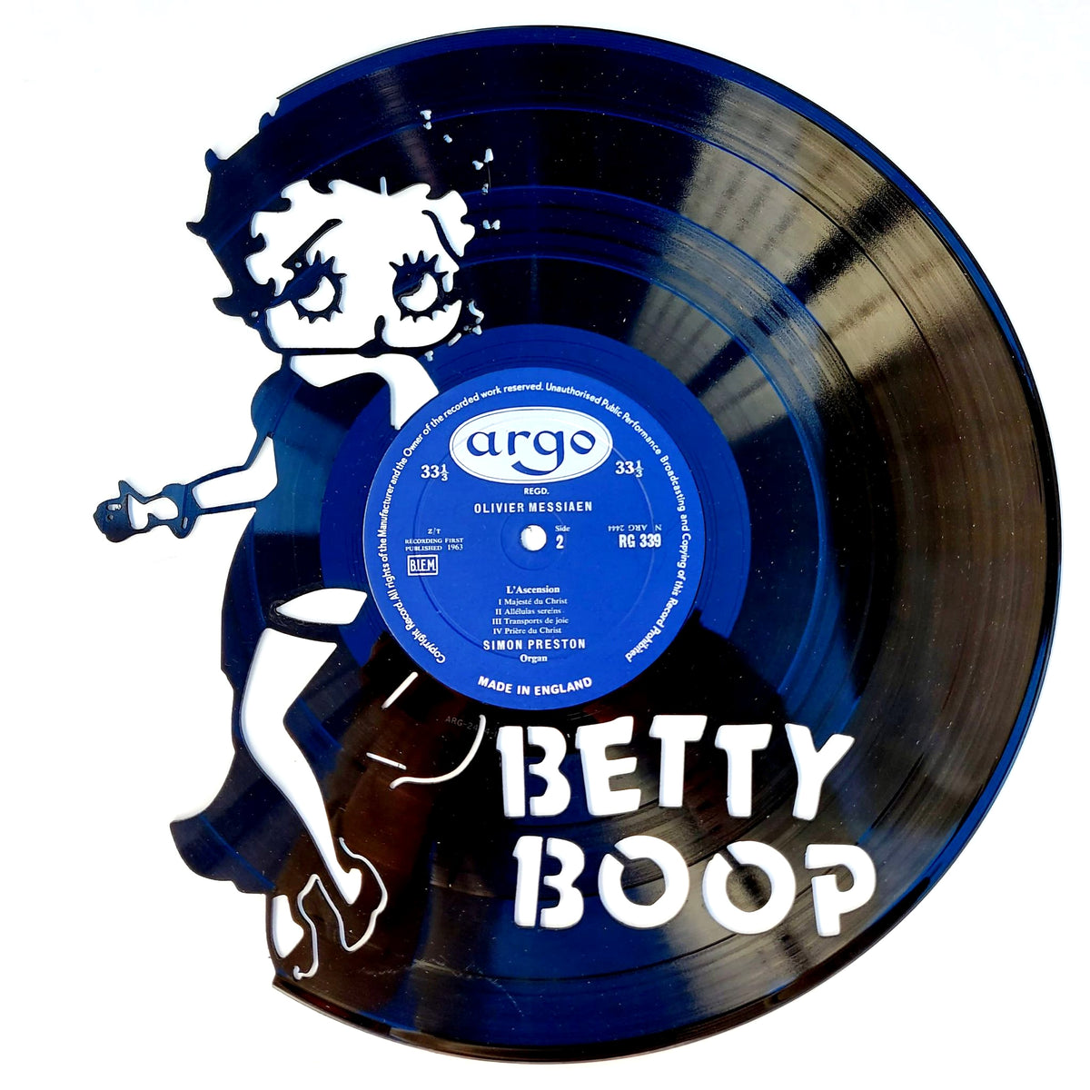 Vinyl Record Art - Betty Boop – BROKEN RECORD