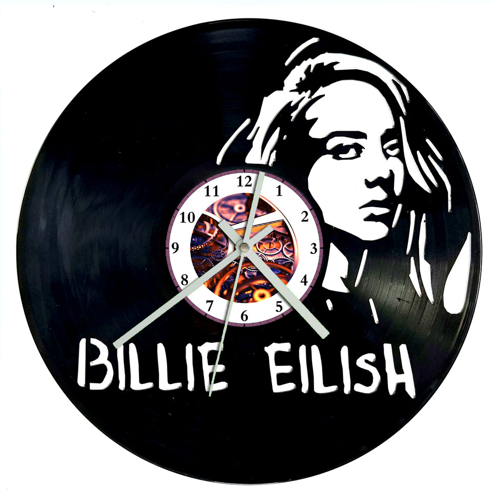 Vinyl Record Clock - Billie Eilish – BROKEN RECORD