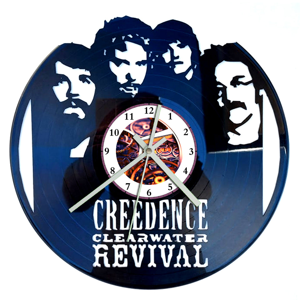 Vinyl Record Clock - Creedence Clearwater Revival – BROKEN RECORD