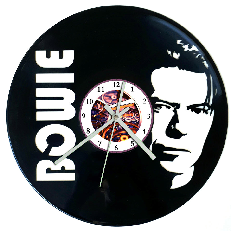 Vinyl Record Clock - David Bowie – BROKEN RECORD