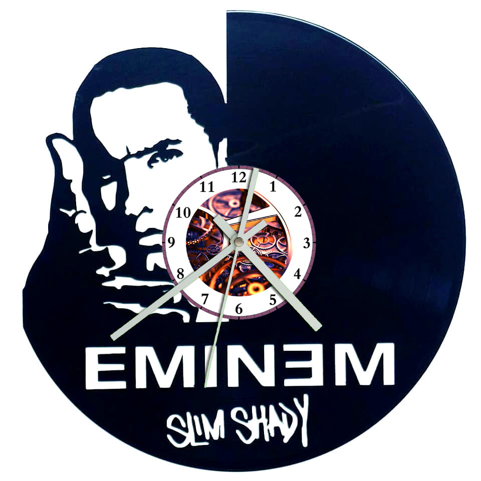 Vinyl Record Clock - Eminem – BROKEN RECORD