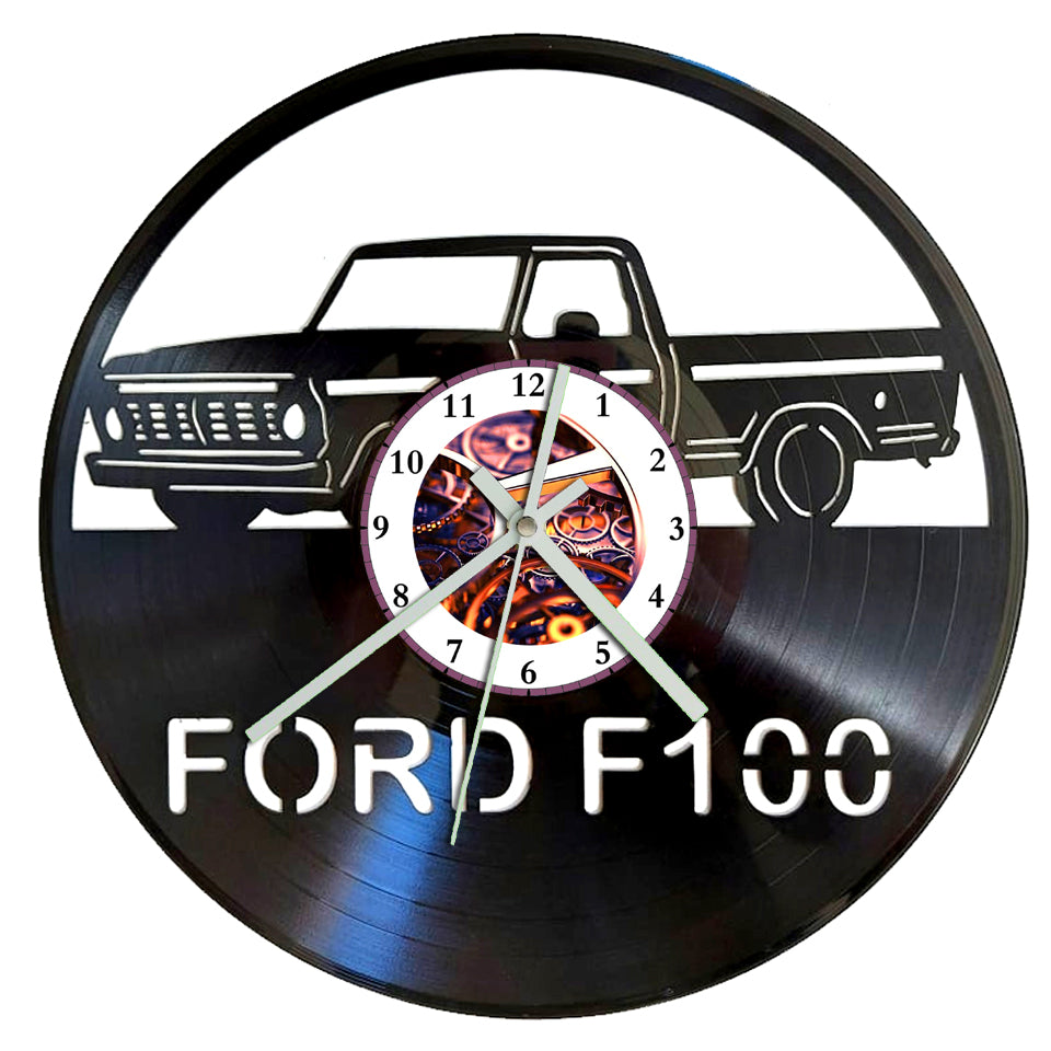 Vinyl Record Clock - Ford F100 – BROKEN RECORD