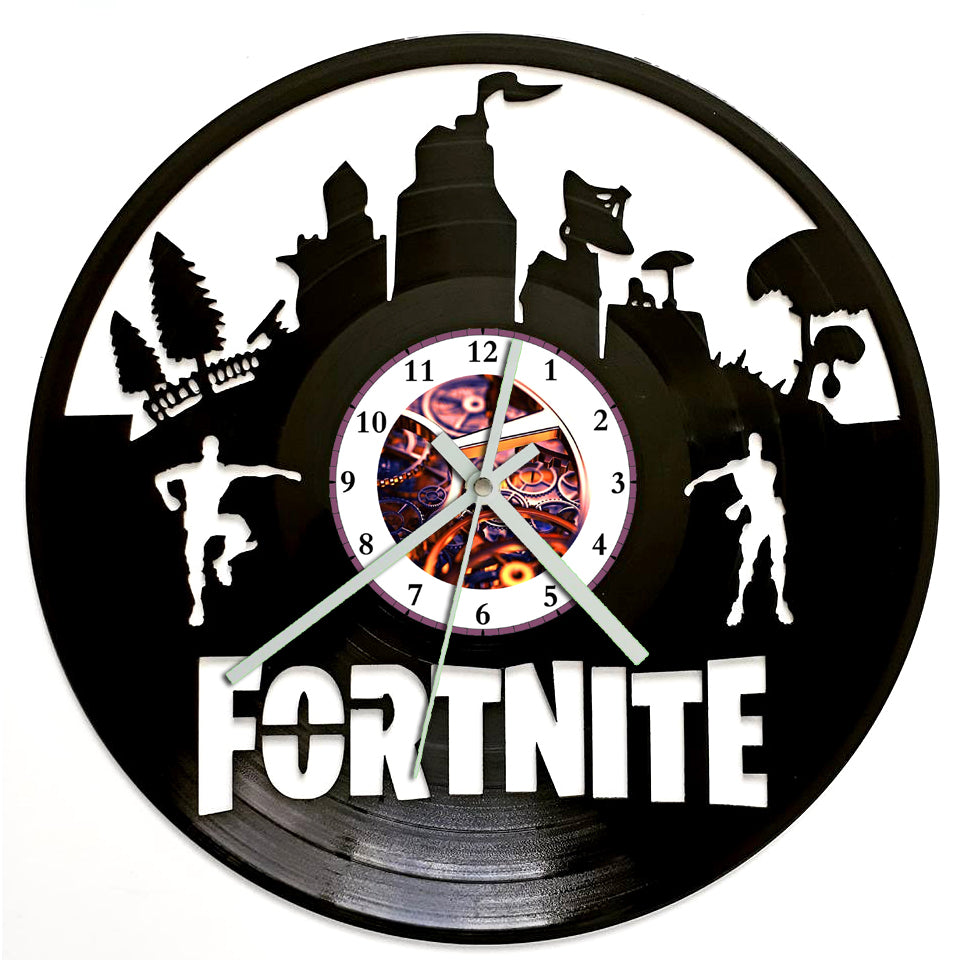 Vinyl Record Clock - Fortnite – BROKEN RECORD