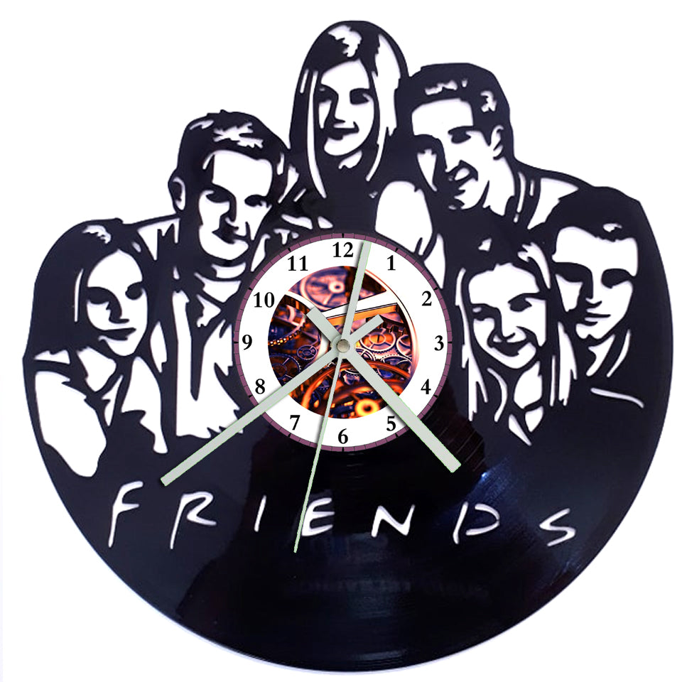 Vinyl Record Clock - Friends – BROKEN RECORD