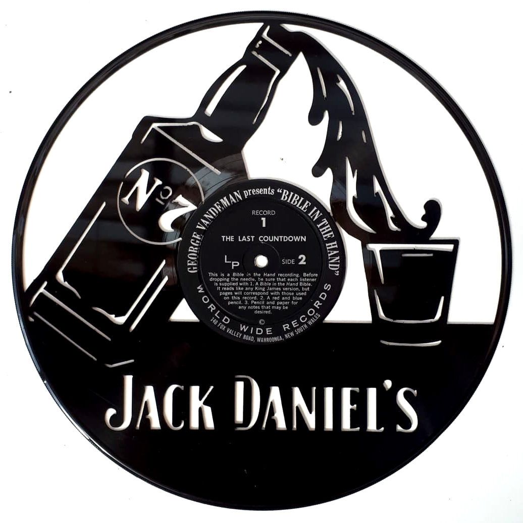 Vinyl Record Art - Jack Daniels – BROKEN RECORD