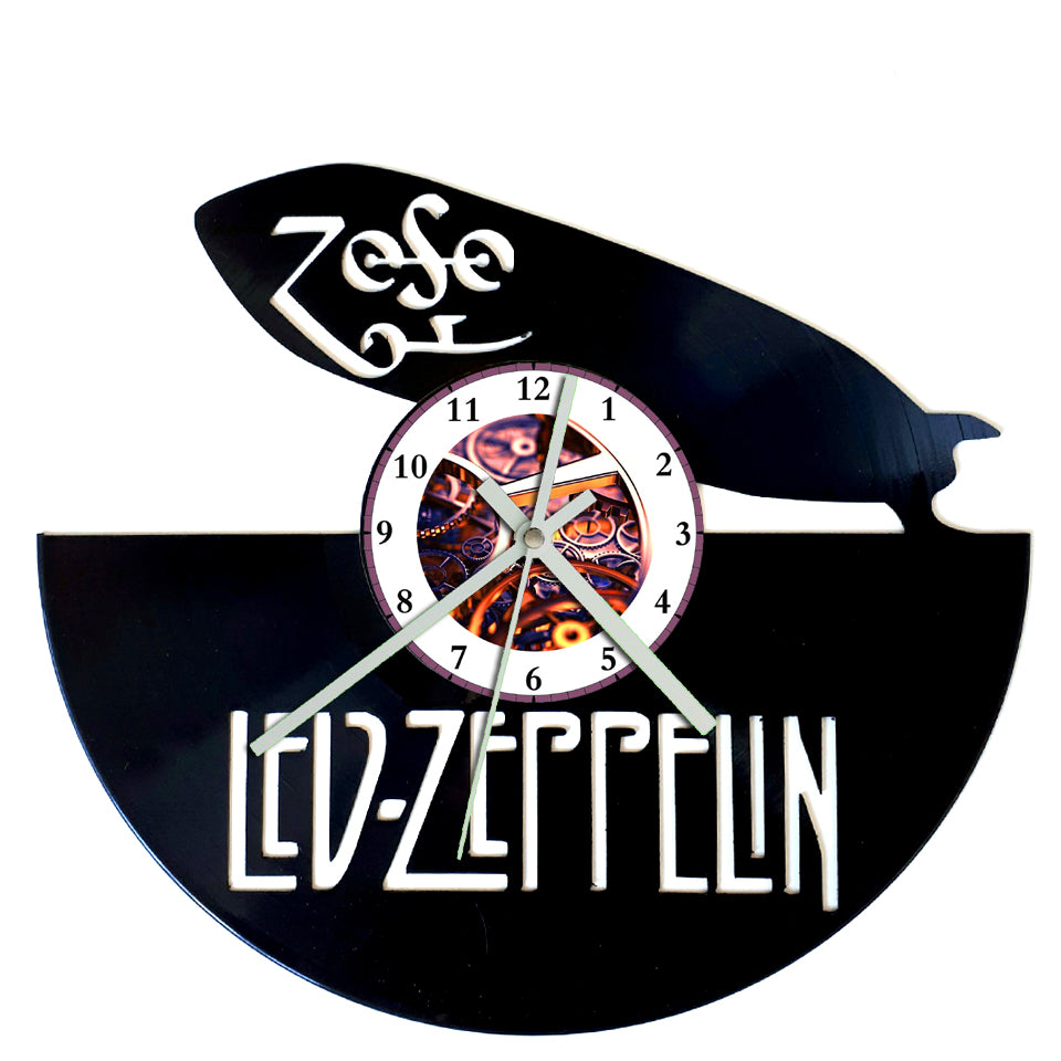 Vinyl Record Clock - Led Zeppelin – BROKEN RECORD