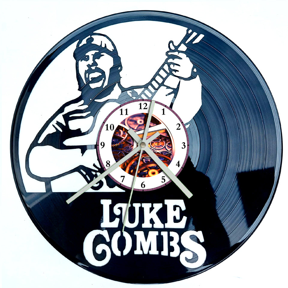 Vinyl Record Clock - Luke Combs – BROKEN RECORD