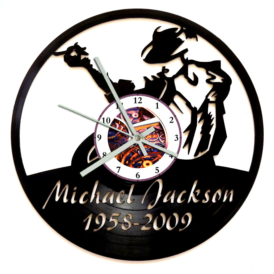 Vinyl Record Clock - Michael Jackson – BROKEN RECORD