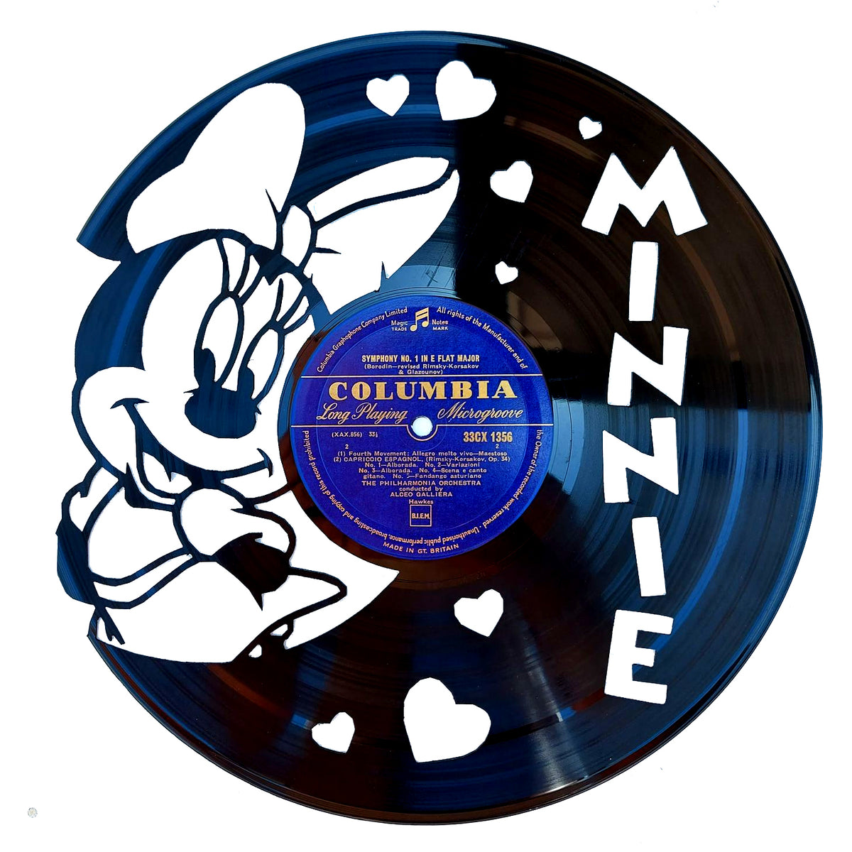Vinyl Record Art - Minnie Mouse – BROKEN RECORD