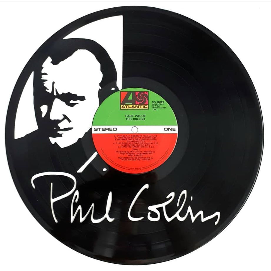 Vinyl Record Art - Phil Collins – BROKEN RECORD