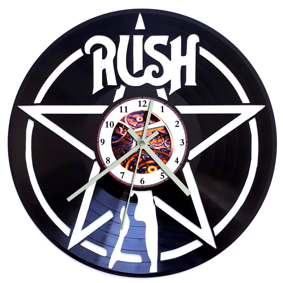 Vinyl Record Clock - Rush – BROKEN RECORD